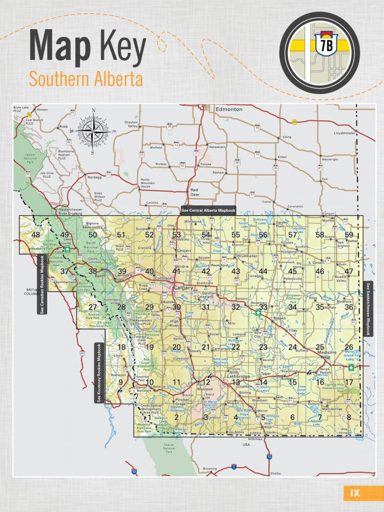 Backroad Mapbooks: Southern Alberta – Out Fly Fishing