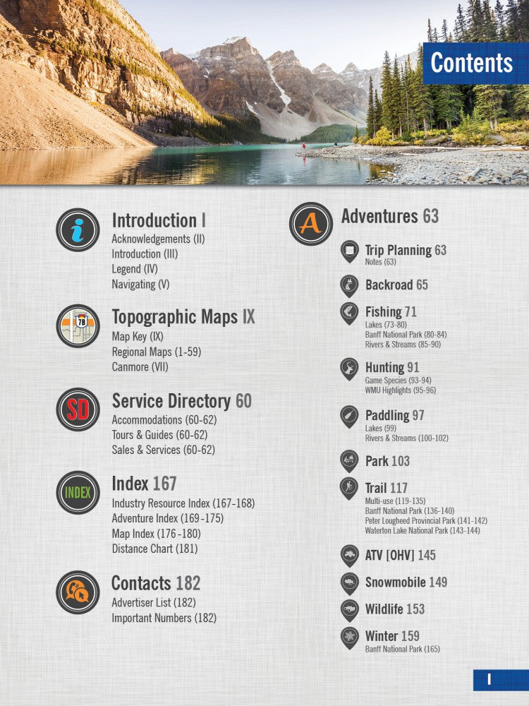 Backroad Mapbooks: Southern Alberta – Out Fly Fishing